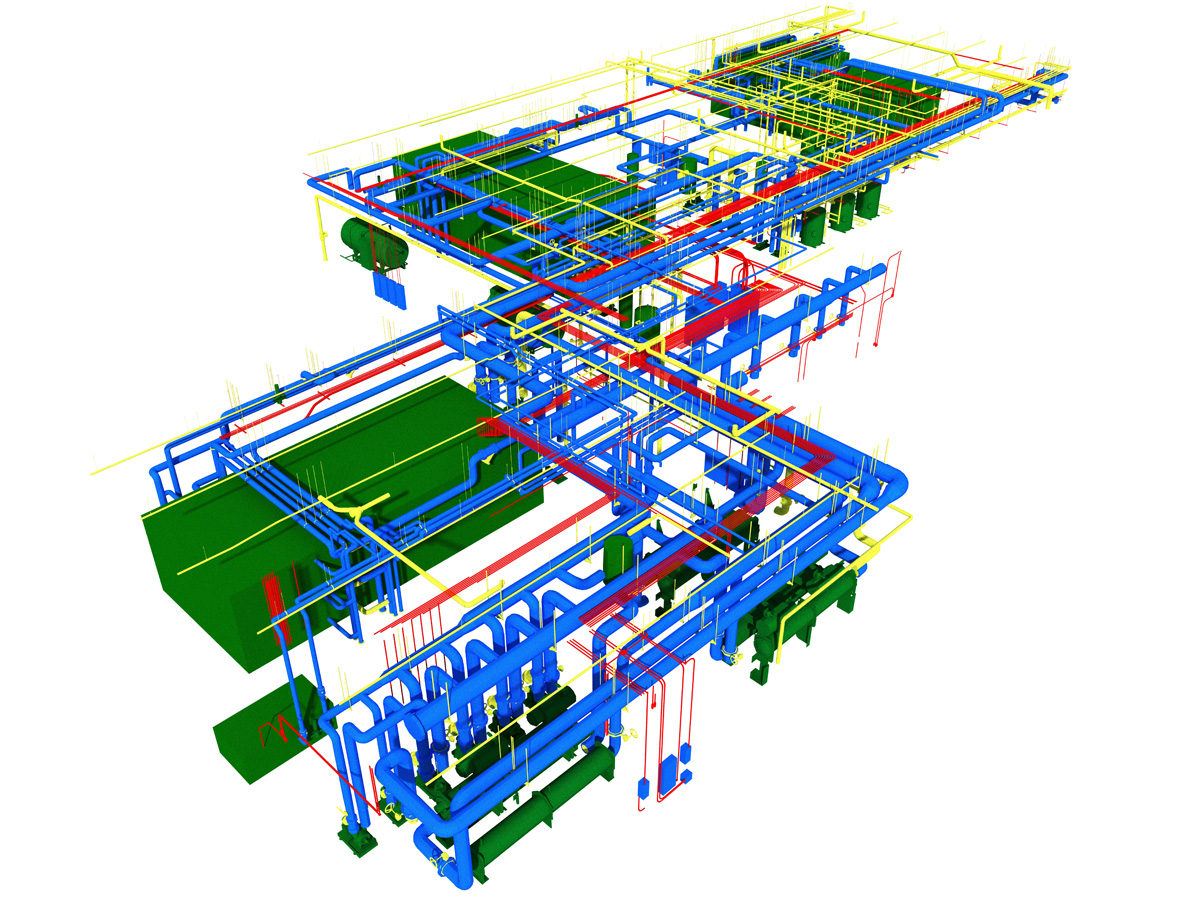 MEP/HVAC Point Cloud Modeling Services | Advenser